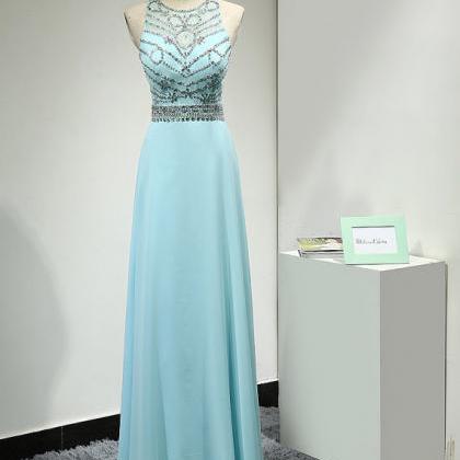 High Neckline Prom Dress Evening Dresses Pst0782 on Luulla